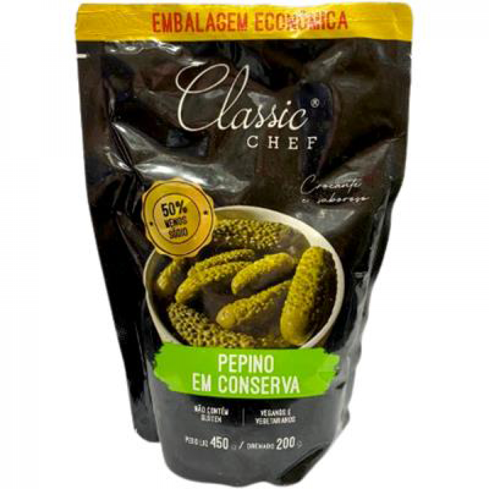 PEPINO CONSERVA CLASSIC CHEF 200G POUCH